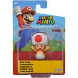 World of Nintendo Wave 47 Red Toad Mini Figure - Walmart.com