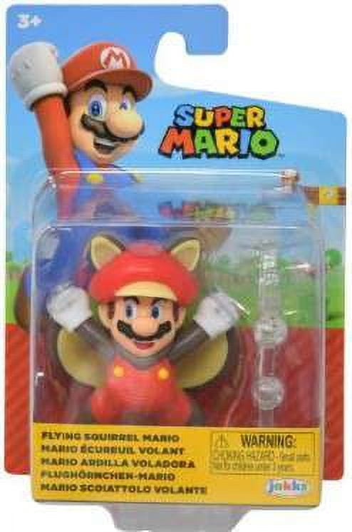 World of Nintendo Wave 48 Flying Squirrel Mario Mini Figure - Walmart.com