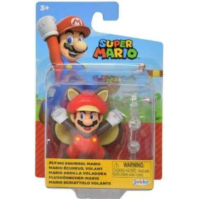 World of Nintendo Wave 48 Flying Squirrel Mario Mini Figure - Walmart.com