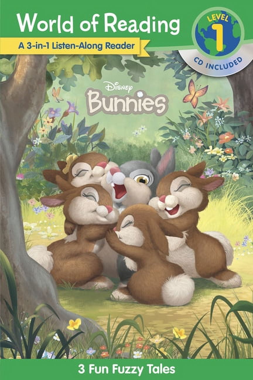 World of Reading World of Reading: Disney Bunnies 3-In-1 Listen-Along ...