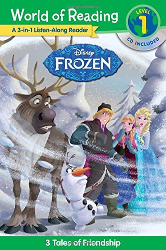 Pre-Owned World of Reading: Frozen Frozen 3-In-1 Listen-Along Reader ...