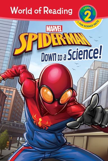 World of Reading Level 2 Set 3 Spider-Man: Down to a Science!: Down to a Science!, (Hardcover ...