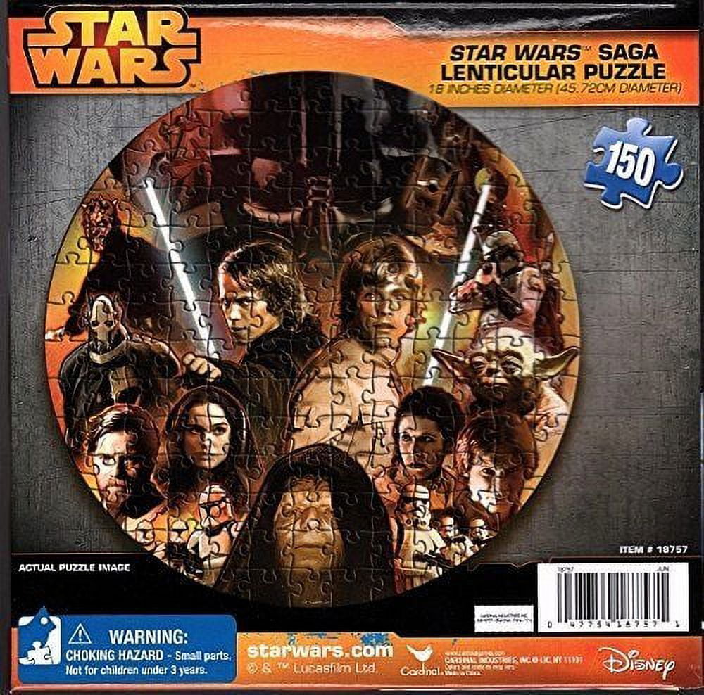 World of Star Wars Circle of Friends 150 Piece Lenticular Puzzle ...