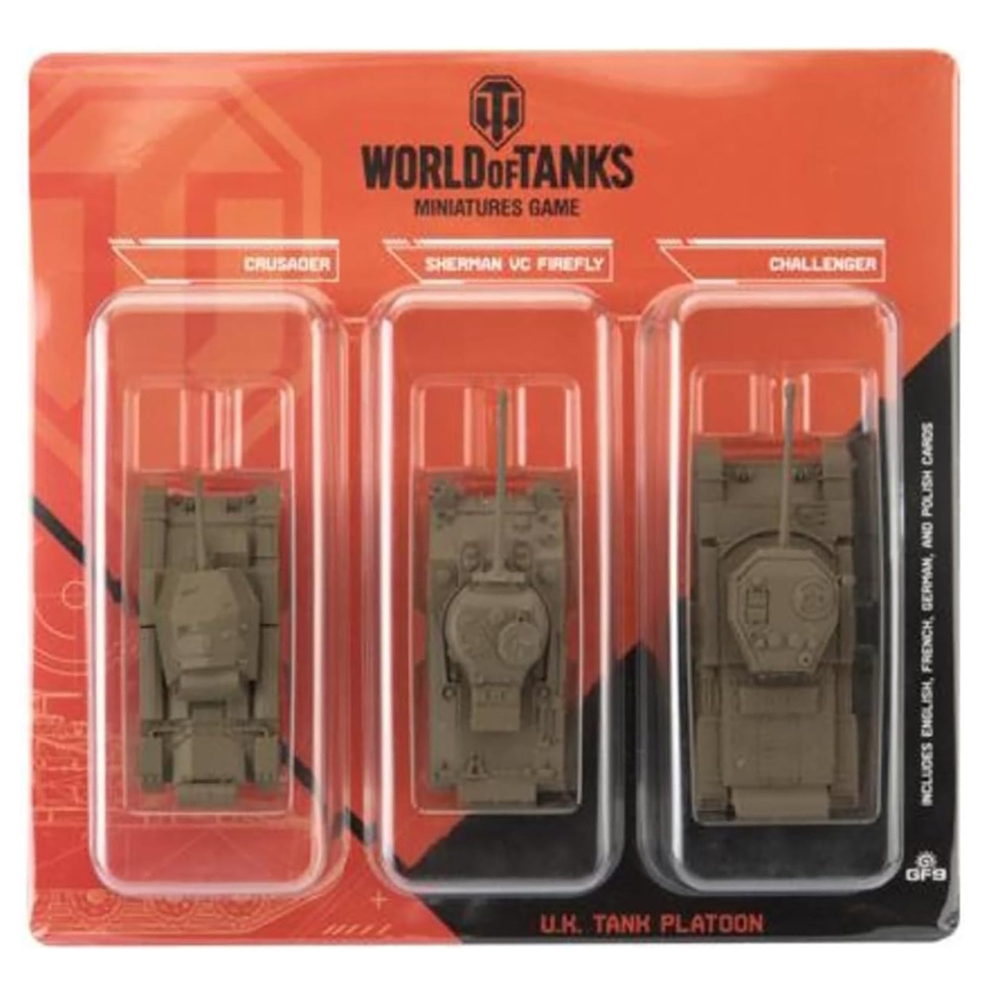 World of Tanks: U.K. Tank Platoon 2 (Crusader, Sherman VC Firefly ...