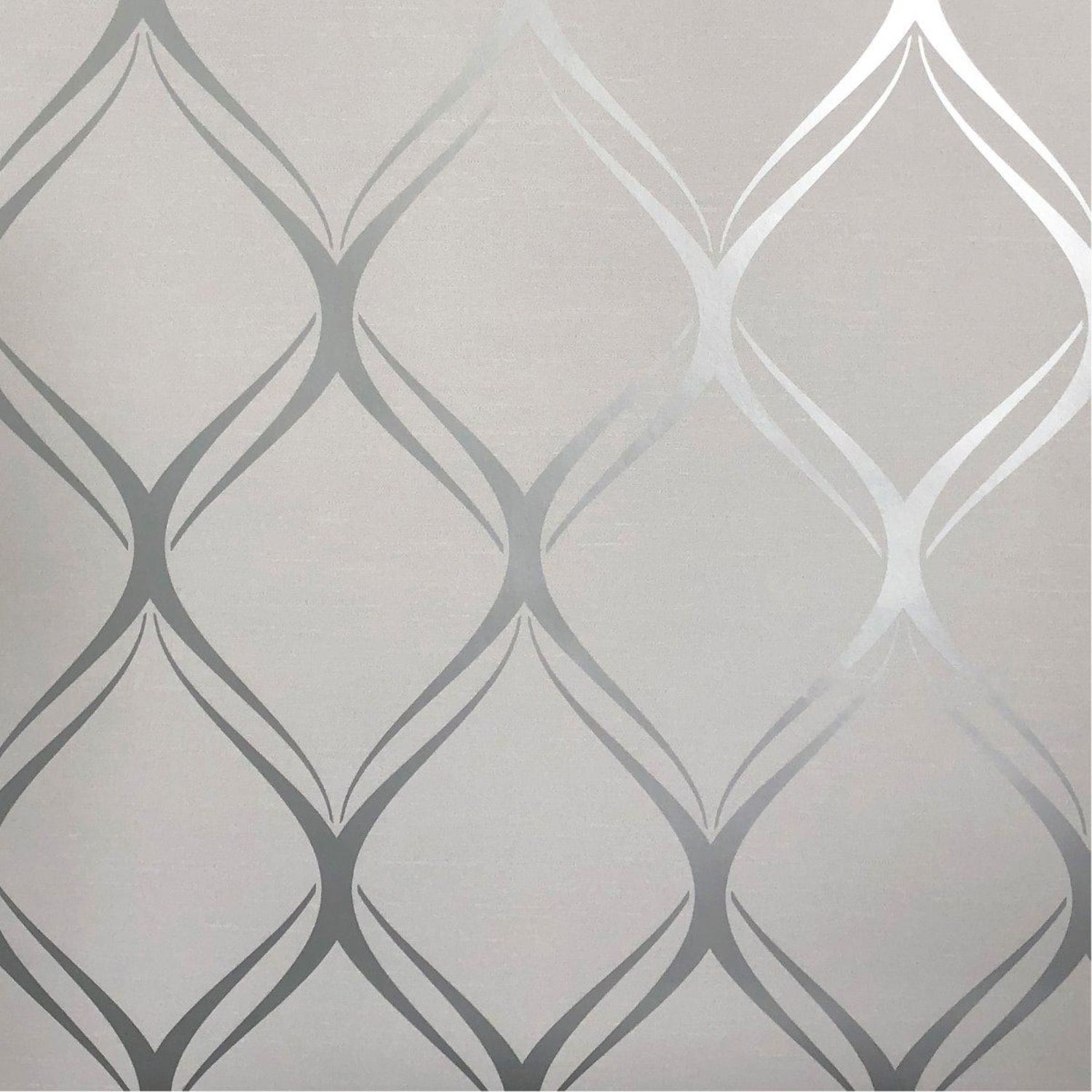 World of Wallpaper Clifton Wave Geometric Wallpaper - Walmart.com