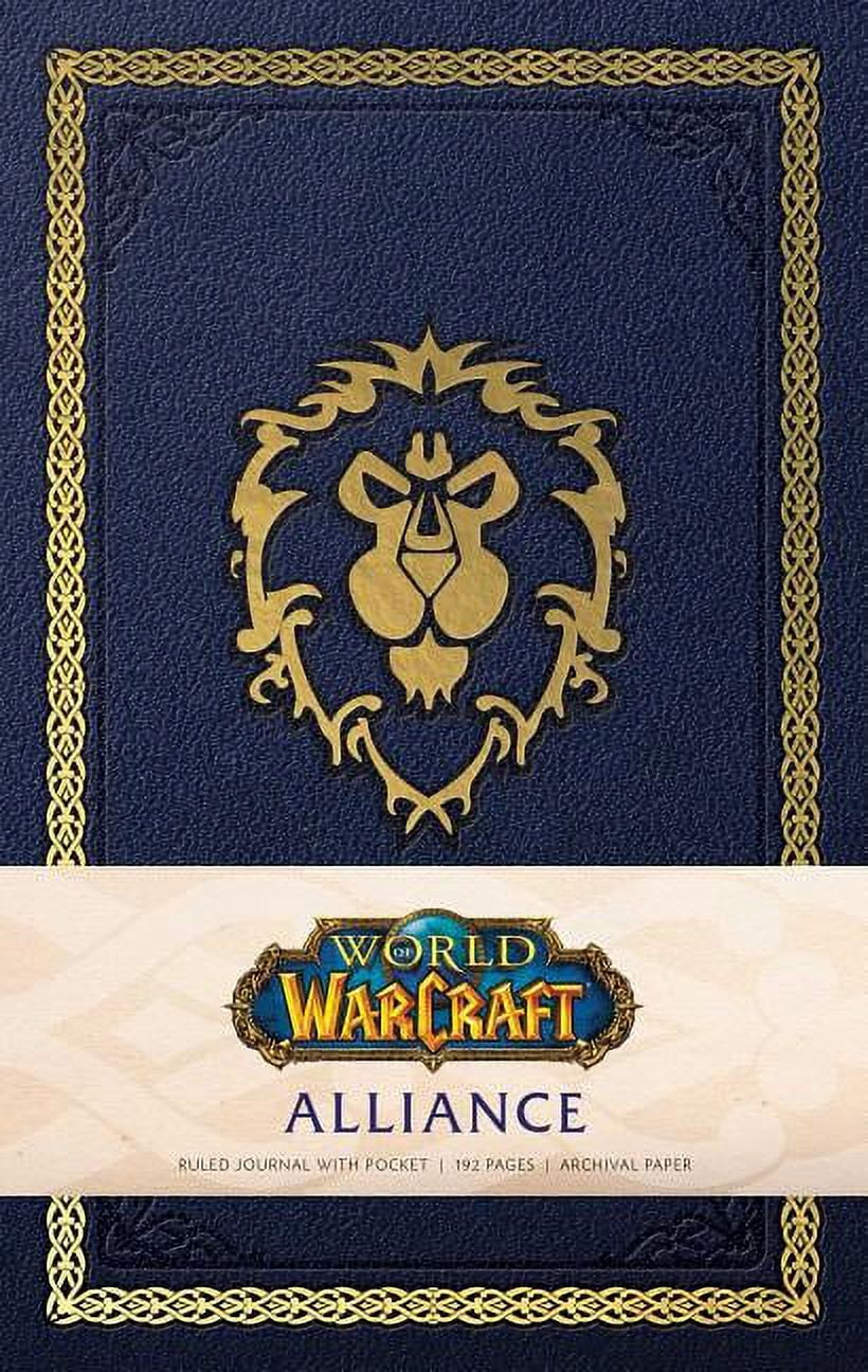 World of Warcraft: Alliance Hardcover Ruled Journal, (Hardcover ...