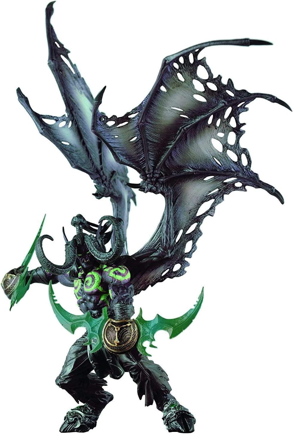 World of Warcraft Deluxe Collector Figure: Illidan (Demon Form ...