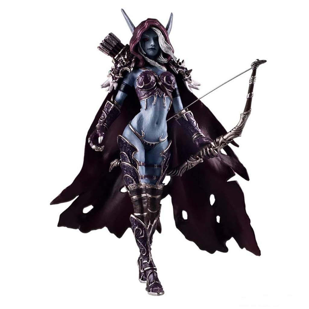 World of Warcraft Forsaken Queen Sylvanas Windrunner Action Figure 5.5 ...