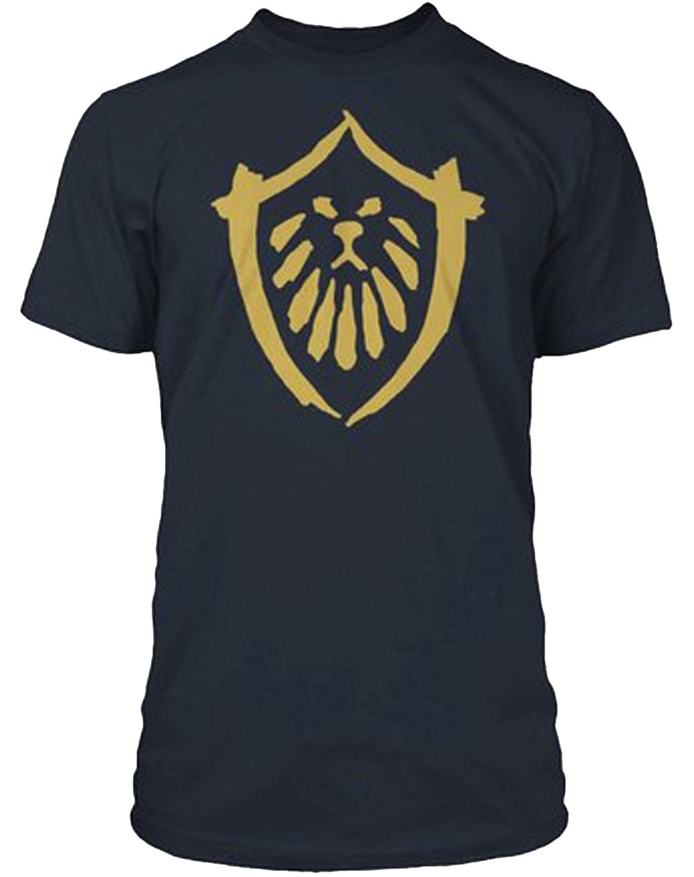 World of Warcraft Mists Pandaria Alliance Faction Logo Adult T-Shirt ...