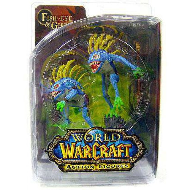 World of Warcraft Series 4 Fish-Eye & Gibbergil Murloc Action Figure 2 ...