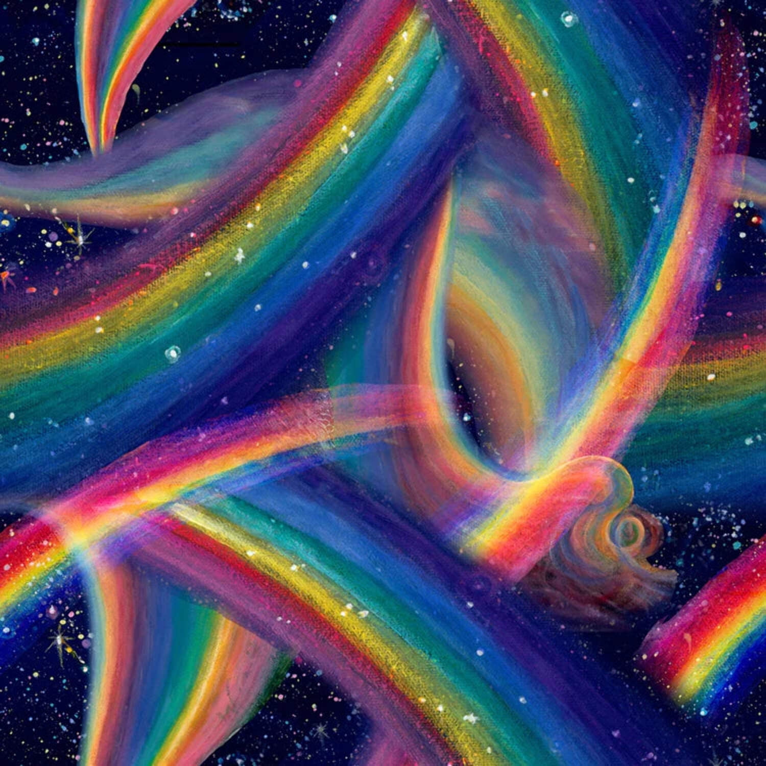 World of Wonder Rainbow Cotton Fabric - Walmart.com