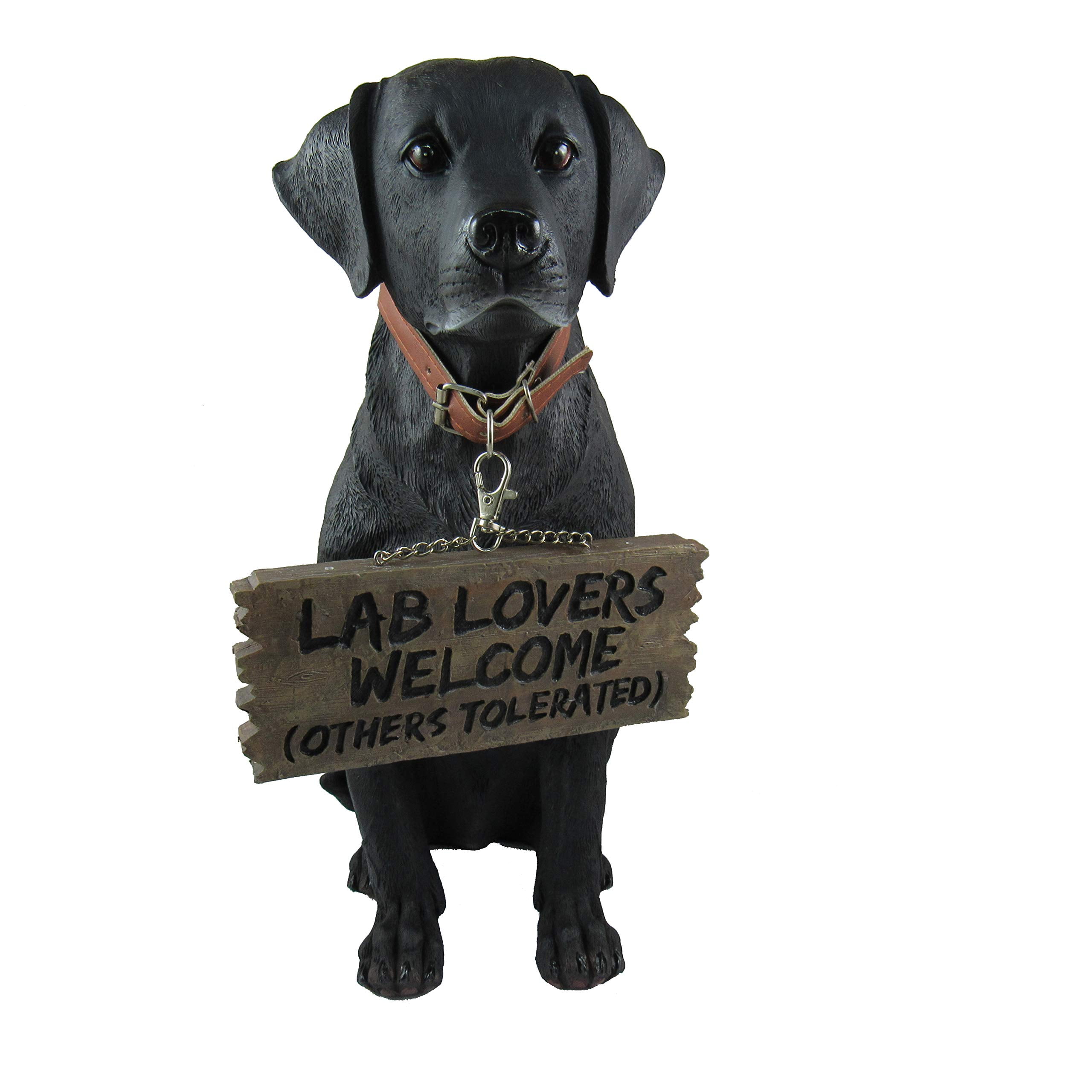 DWK - Bela - Black Labrador Retriever Indoor Outdoor Dog Statue with ...