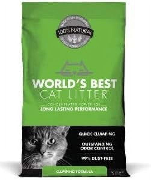 World's Best Cat Litter Original Series 14 Pound Bag ,Outstanding Odor ...