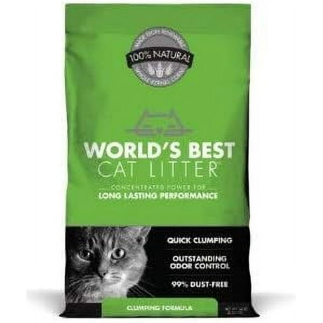 World's Best Cat Litter Original Series 14 Pound Bag ,Outstanding Odor ...