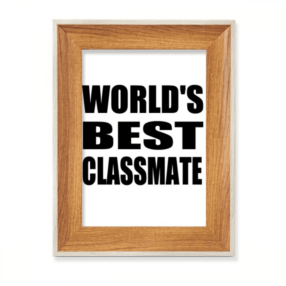 World's Best Classmate Graduation season Desktop Wooden Photo Frame ...