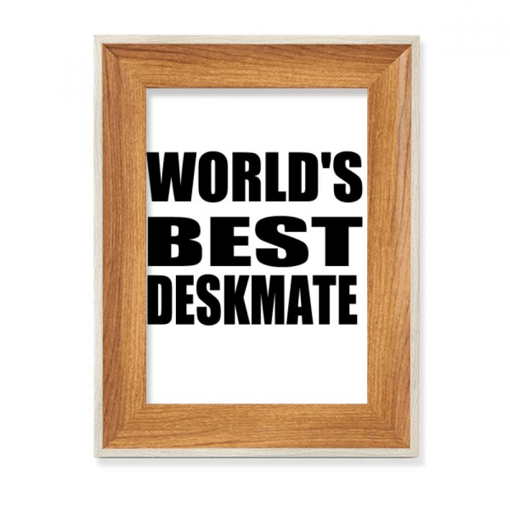 World's Best Deskmate Graduation Season Desktop Wooden Photo Frame ...