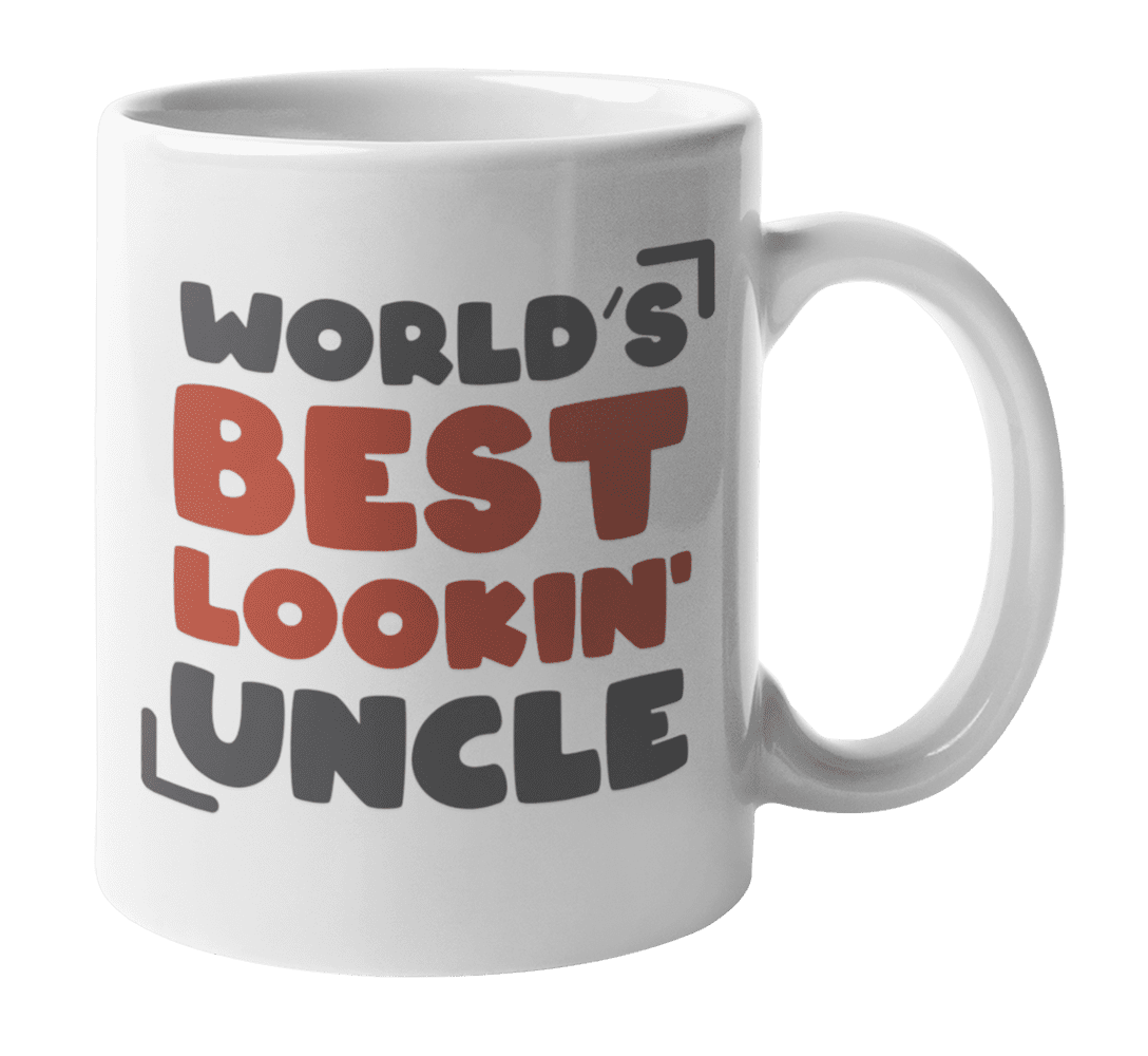World's Best Lookin' Uncle, Fun Coffee & Tea Gift Mug Cup for Awesome Uncles (11oz) - Walmart ...