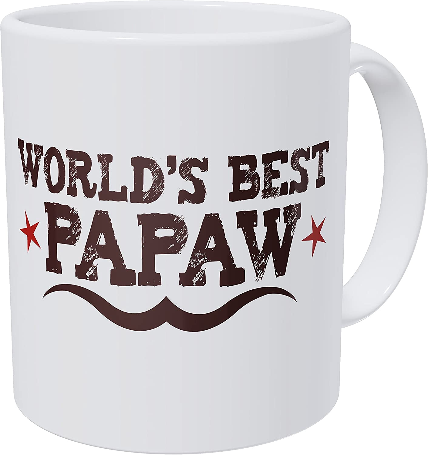 World's Best Papaw Grandfather 11 Ounces Funny Coffee Mug - Walmart.com
