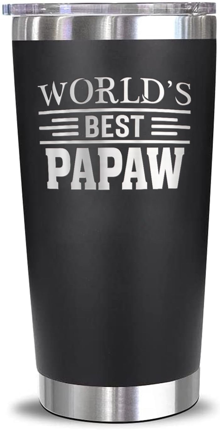 World's Best Papaw Tumbler - Best Papaw Laser Engraved - Papaw Mug ...