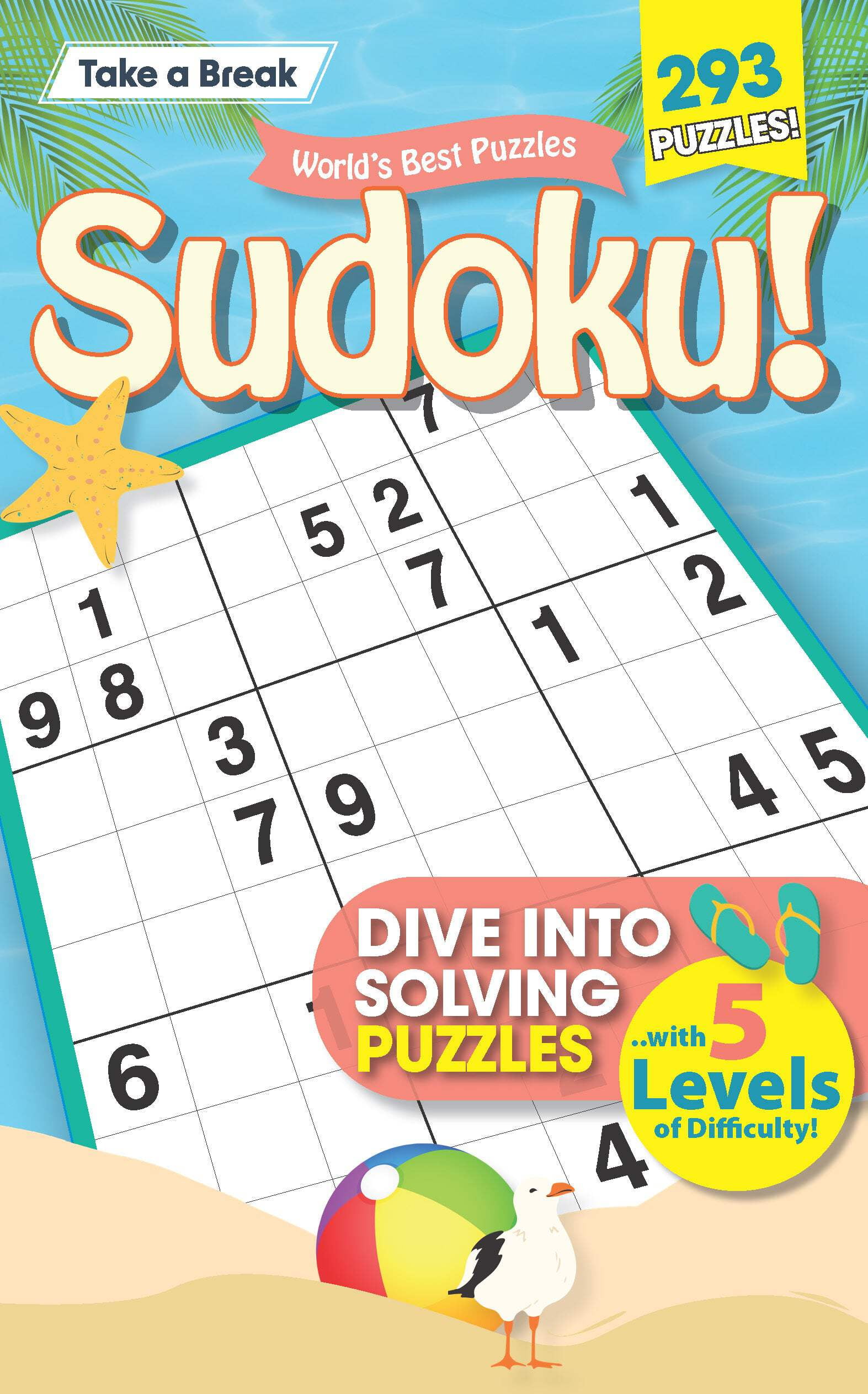 World's Best Puzzles - Sudoku: 293 Puzzles, Summer Edition, 5 Levels Of ...