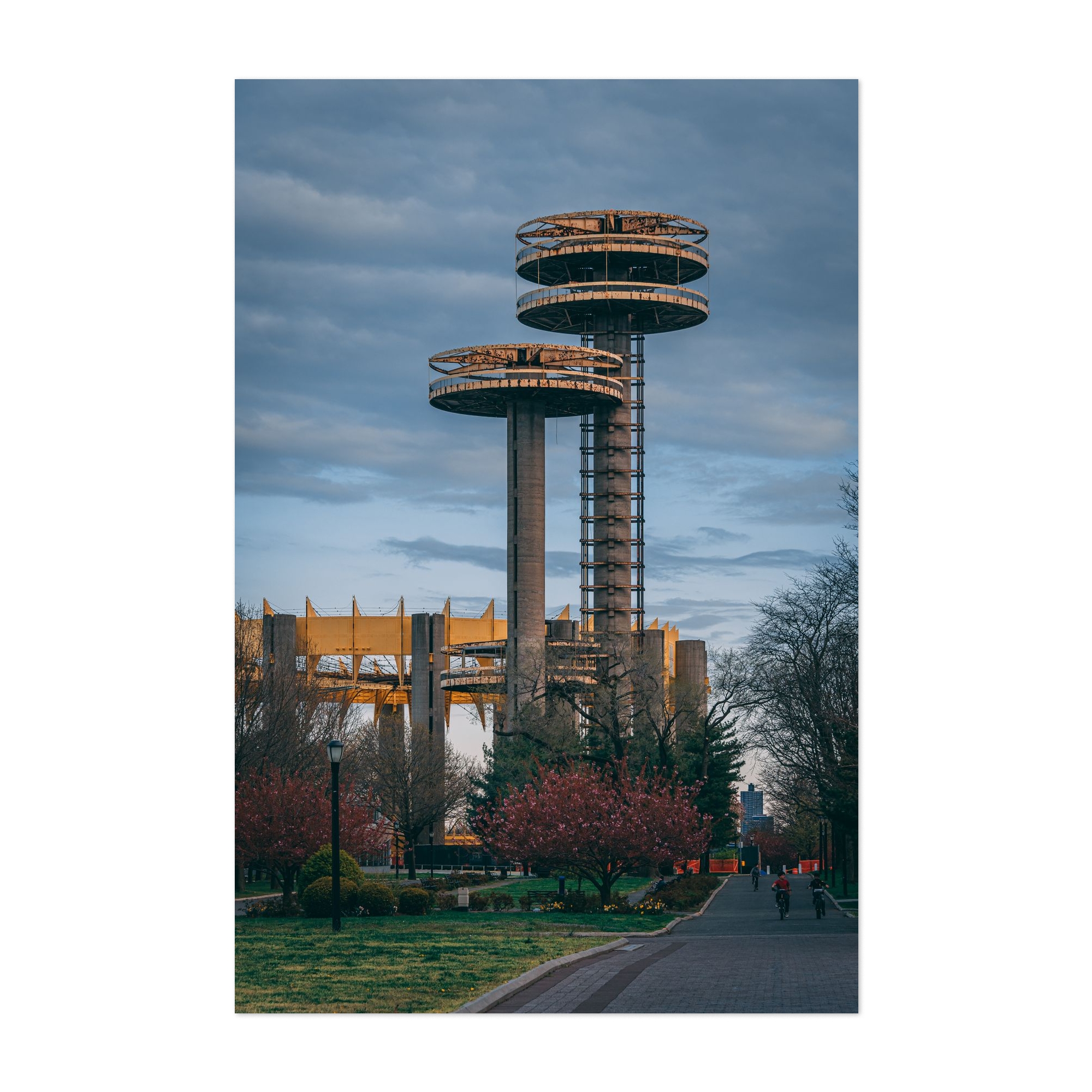 World's Fair Observation Towers, Flushing Meadows - Queens New York ...