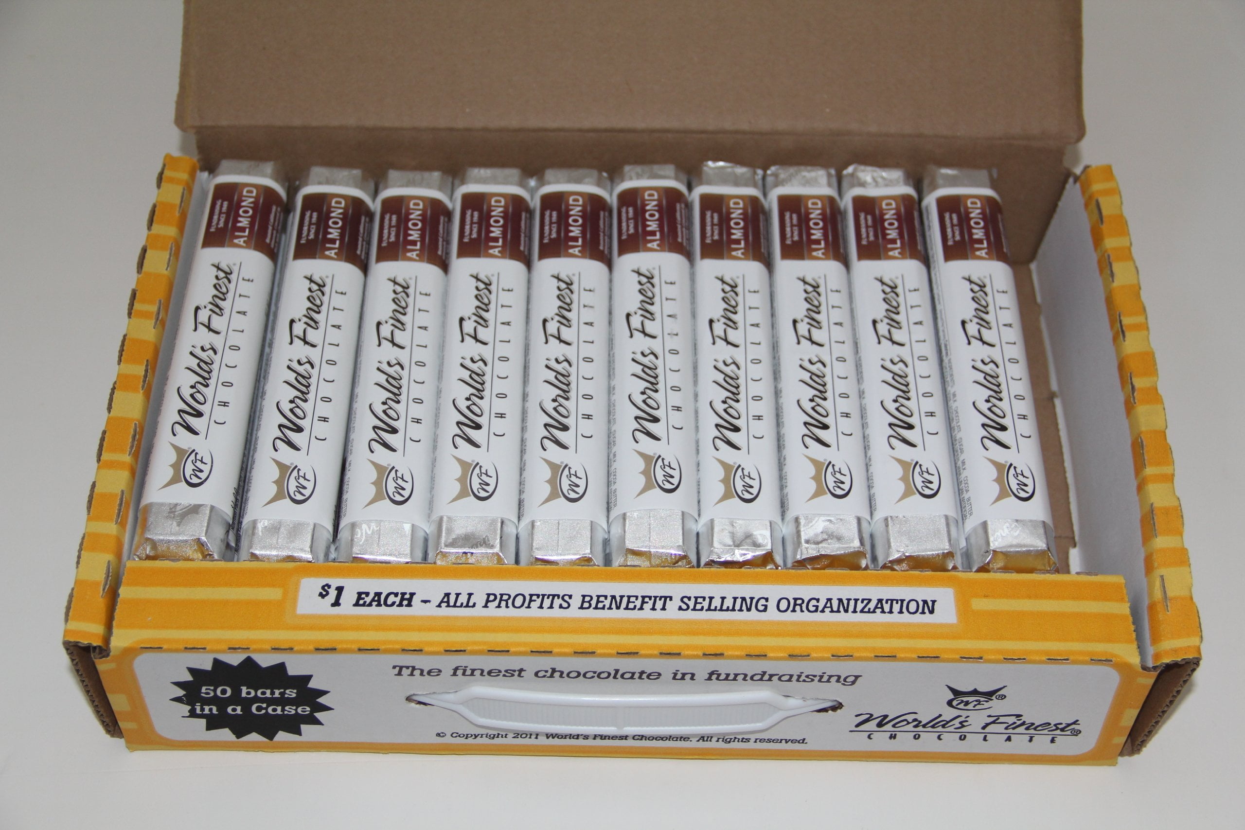 World's Finest Chocolate CHOCOLATE_CANDY (Flavor:Almond; Size:1 Count ...