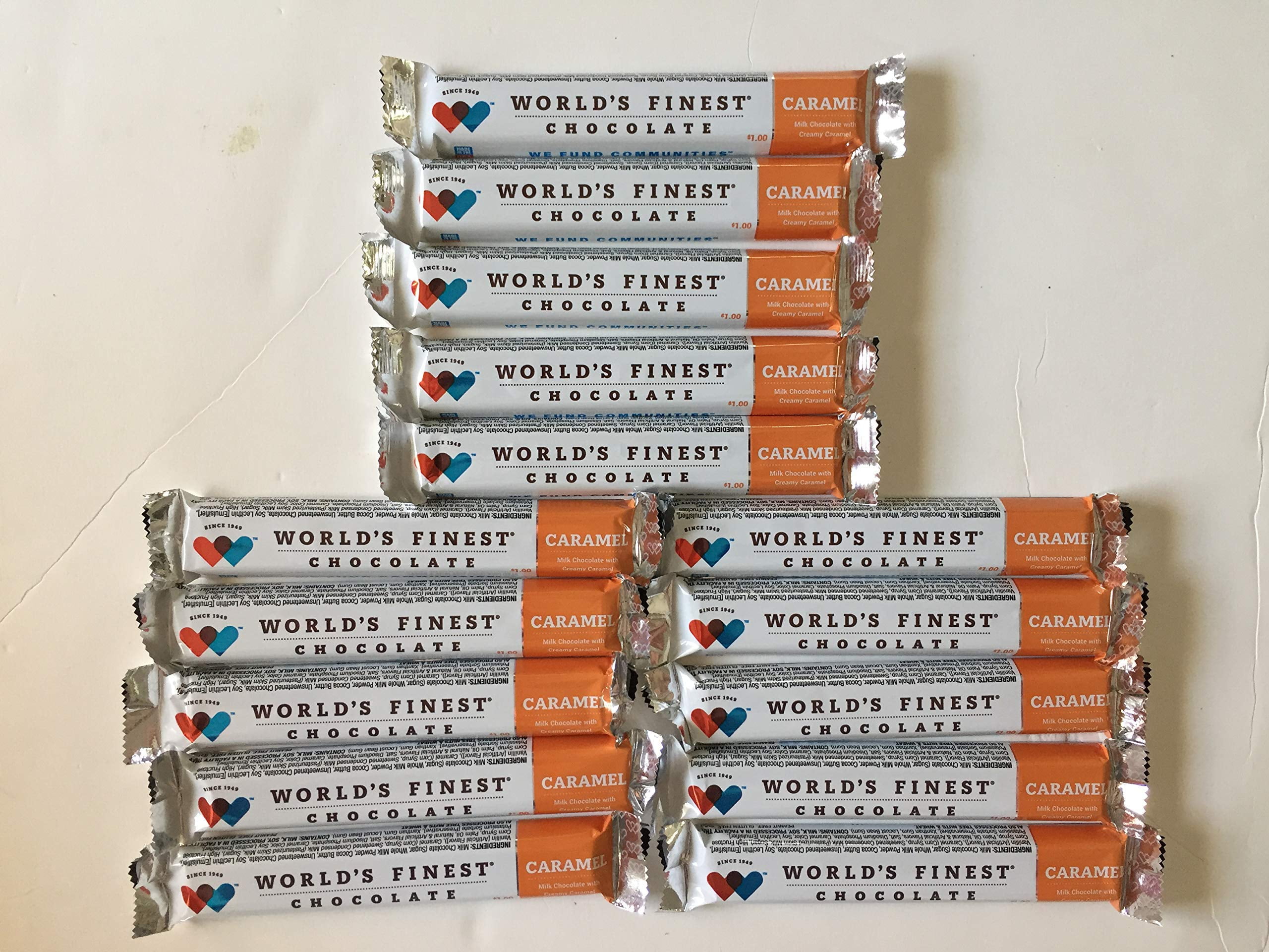 World's Finest Chocolate CHOCOLATE_CANDY (Flavor:Caramel; Size:15 Count ...