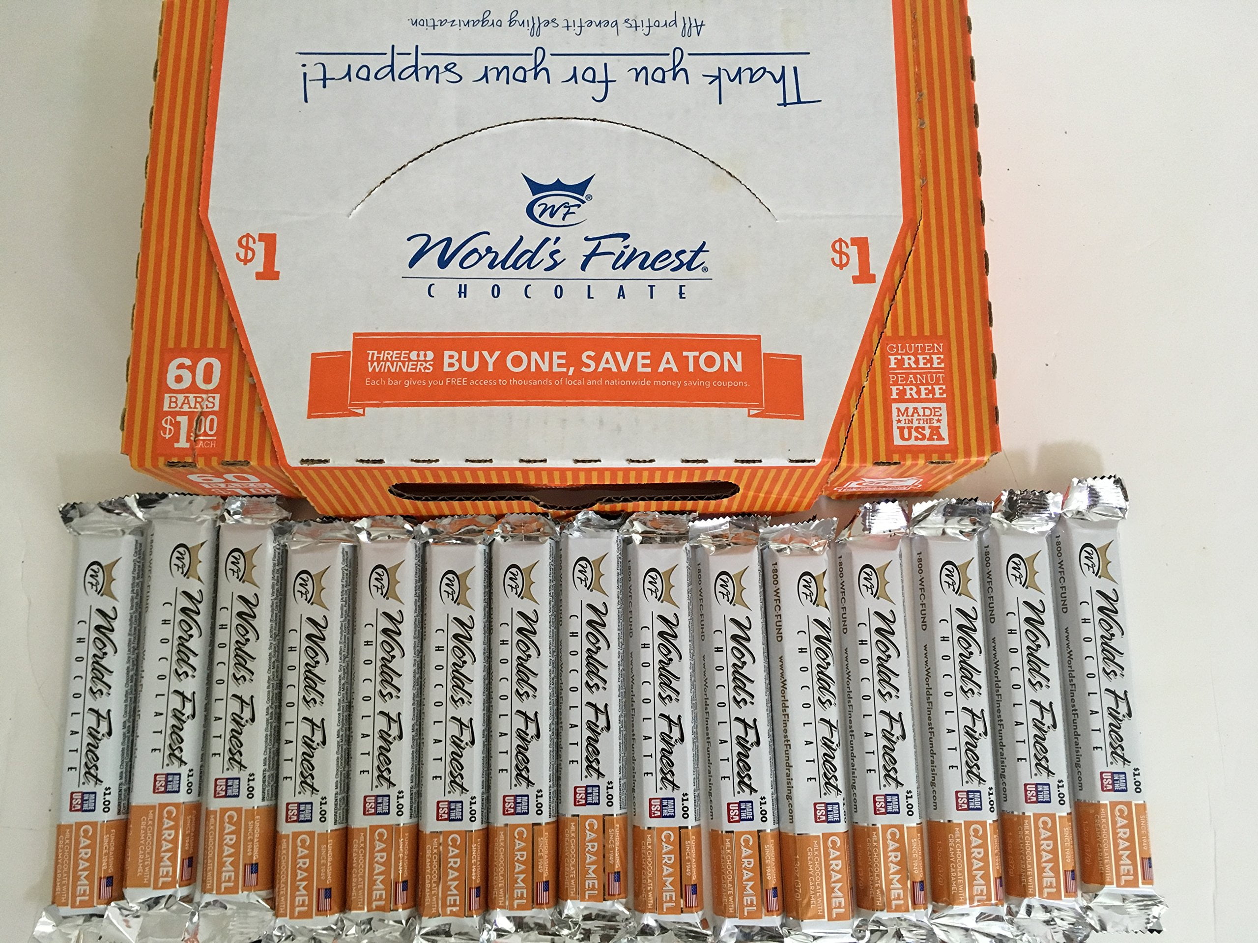 World's Finest Chocolate CHOCOLATE_CANDY (Flavor:Milk Chocolate; Size ...