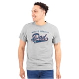 World's Greatest Dad Number 1 Father Men's Graphic T Shirt Tees Brisco ...