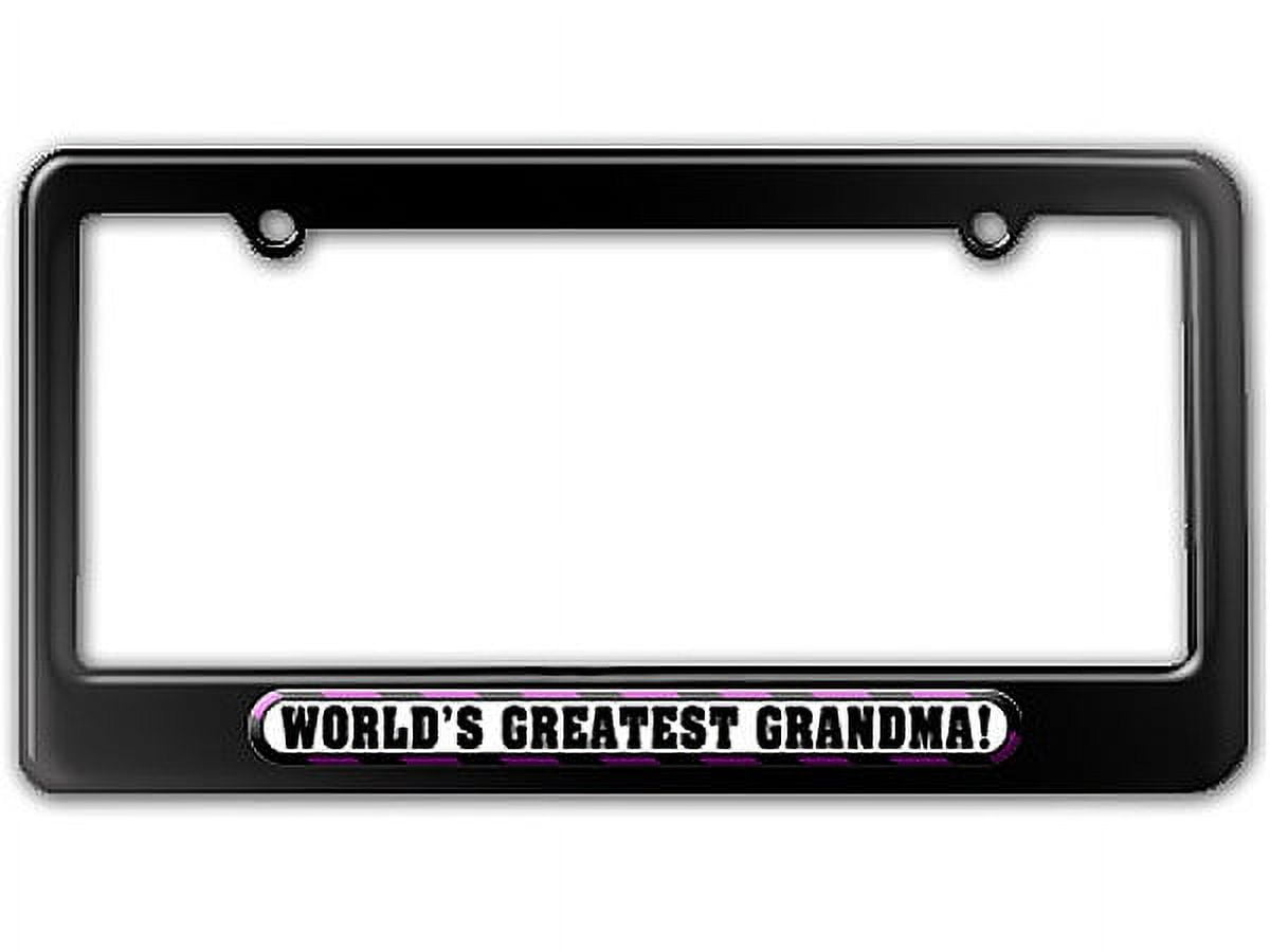 World's Greatest Grandma License Plate Frame - No. 1 - Walmart.com