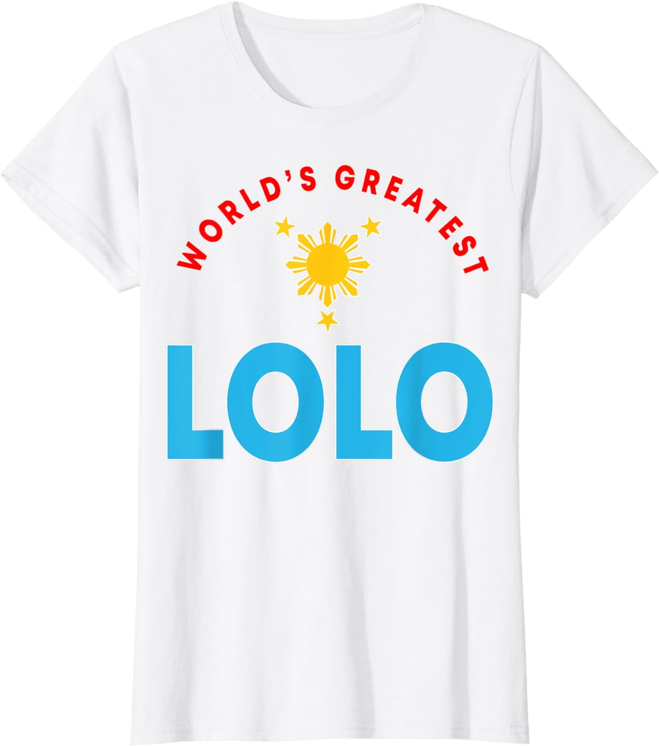 World's Greatest Lolo - Philippine Grandfather Pinoy Grandpa T-Shirt ...