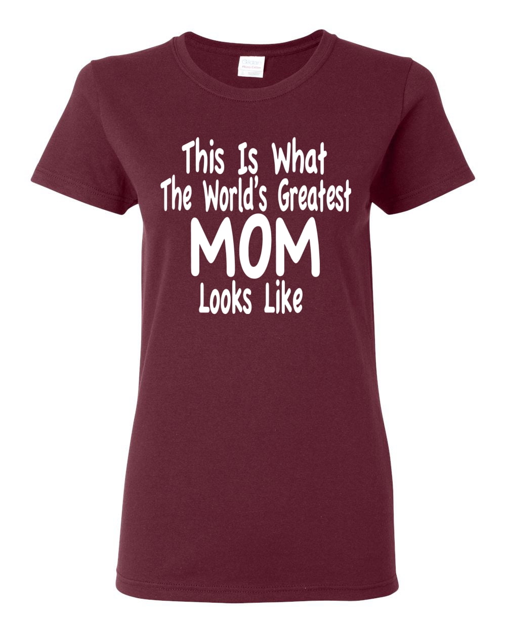 World's Greatest Mom Looks Like Mother's Day Womens Graphic T-Shirt ...