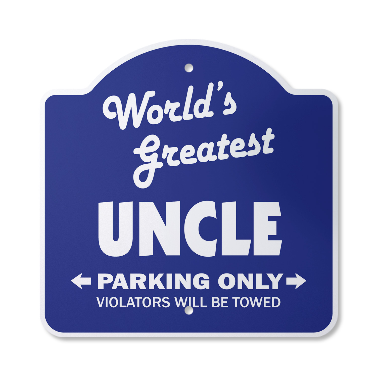 World's Greatest Uncle 12" X 12" Sign | Indoor/Outdoor Plastic ...