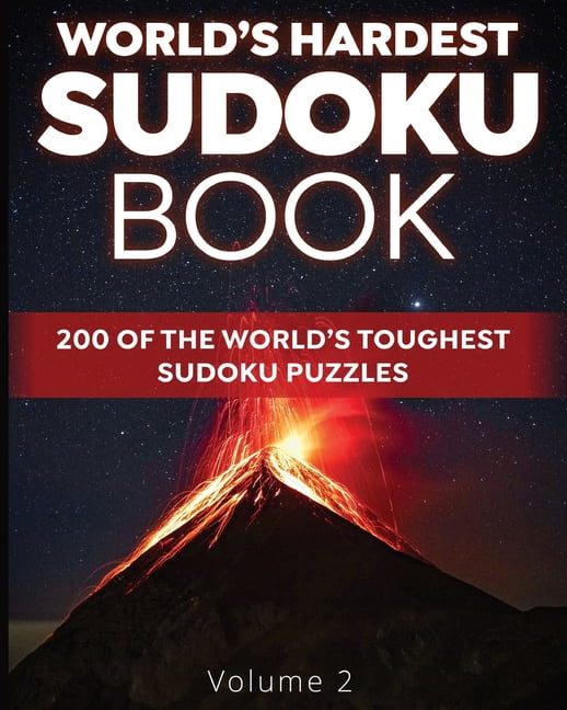 World's Hardest Sudoku Book: 200 of the World's Toughest Sudoku Puzzles (Volume 2) - Walmart.com