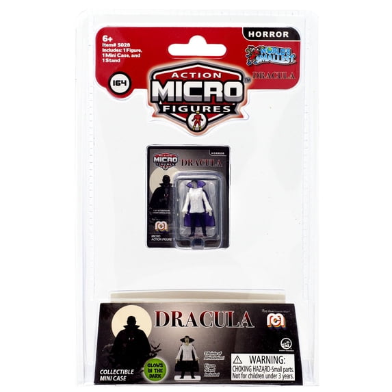World's Smallest Action Micro Figures Dracula Micro Figure - Walmart.com
