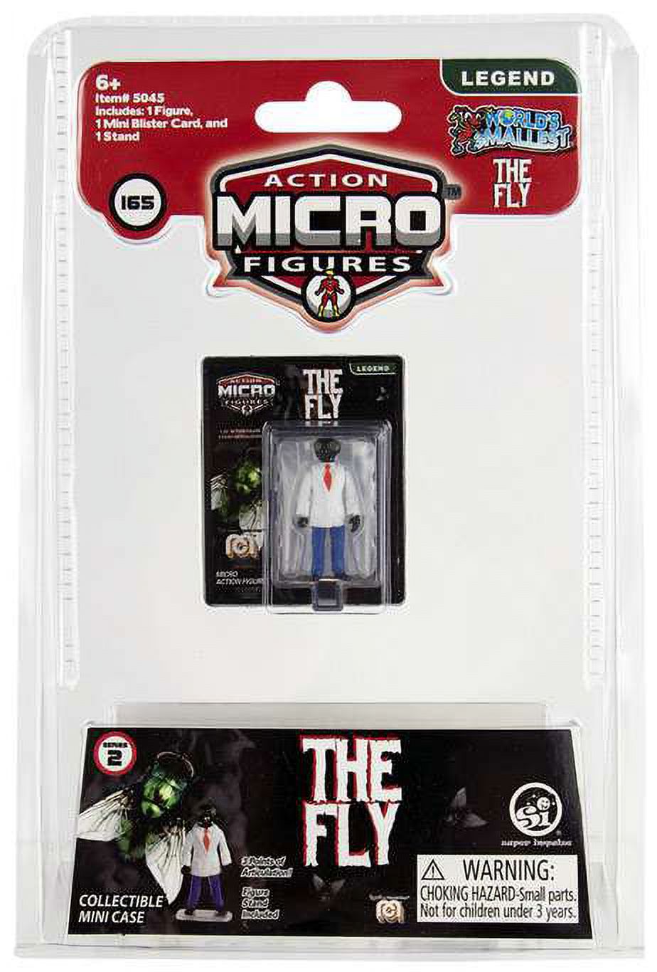 World's Smallest Action Micro Figures The Fly Micro Figure - Walmart.com