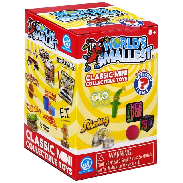 World's Smallest Classic Mini Toys Series 7 Mystery Pack (1 RANDOM ...