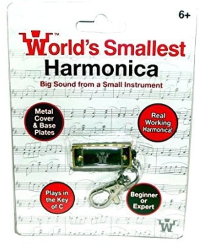 World's Smallest Harmonica: Small Stuff, Big Fun - Walmart.com