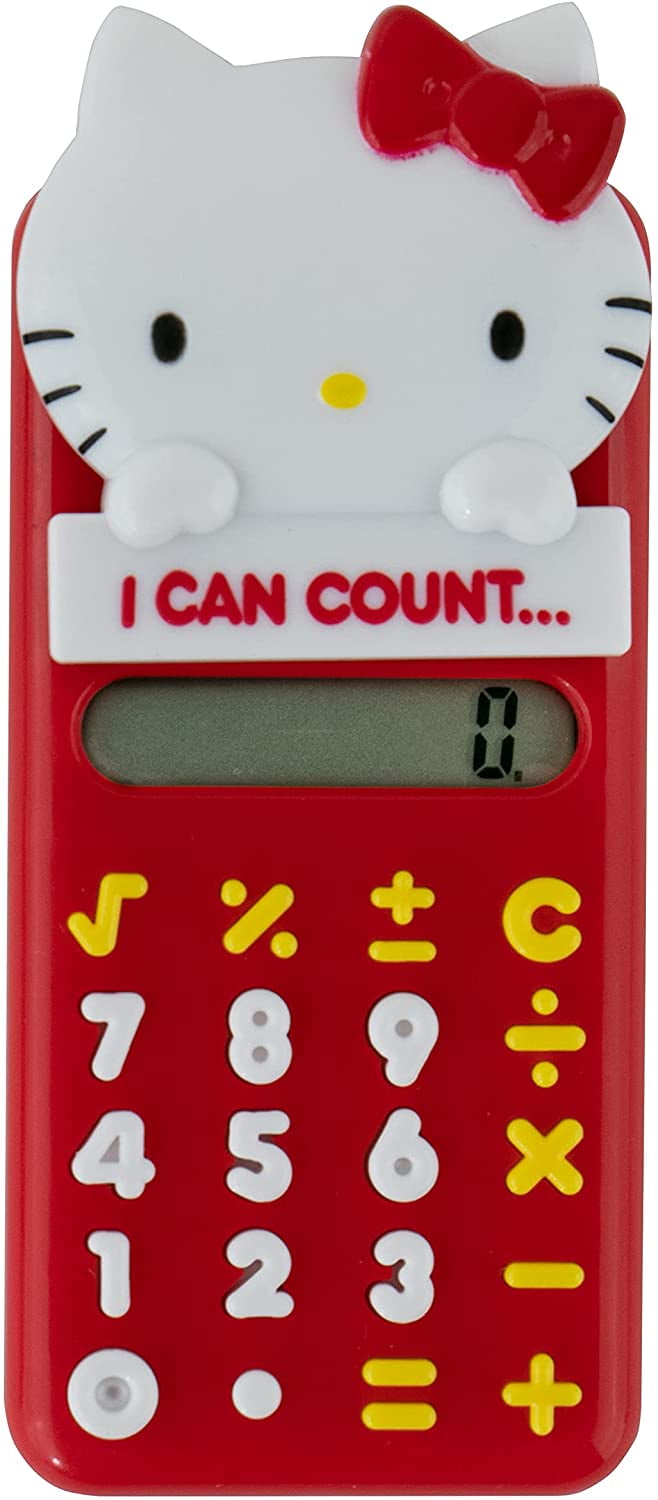 World's Smallest Hello Kitty Calculator - Color May Vary - Walmart.com