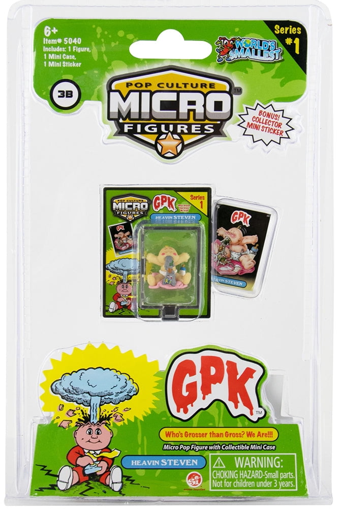 World's Smallest Micro Figures (GPK) Garbage Pail Gag Toys for Kids ...
