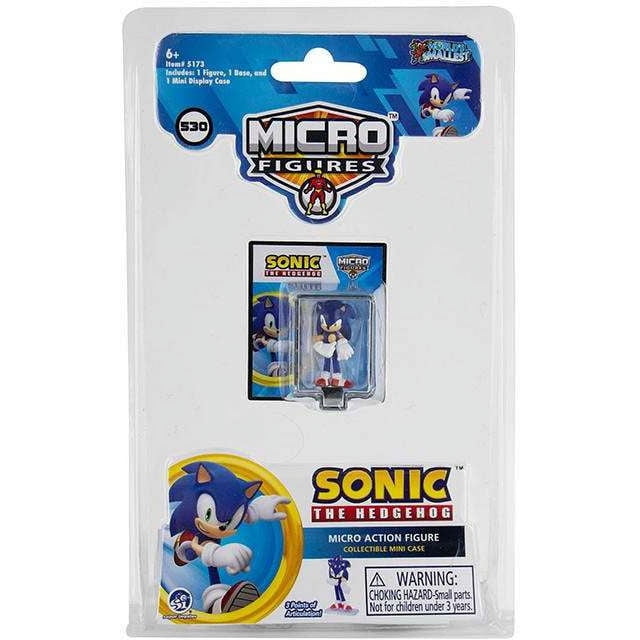 World's Smallest Micro Figures Sonic the Hedgehog Micro Figure ...