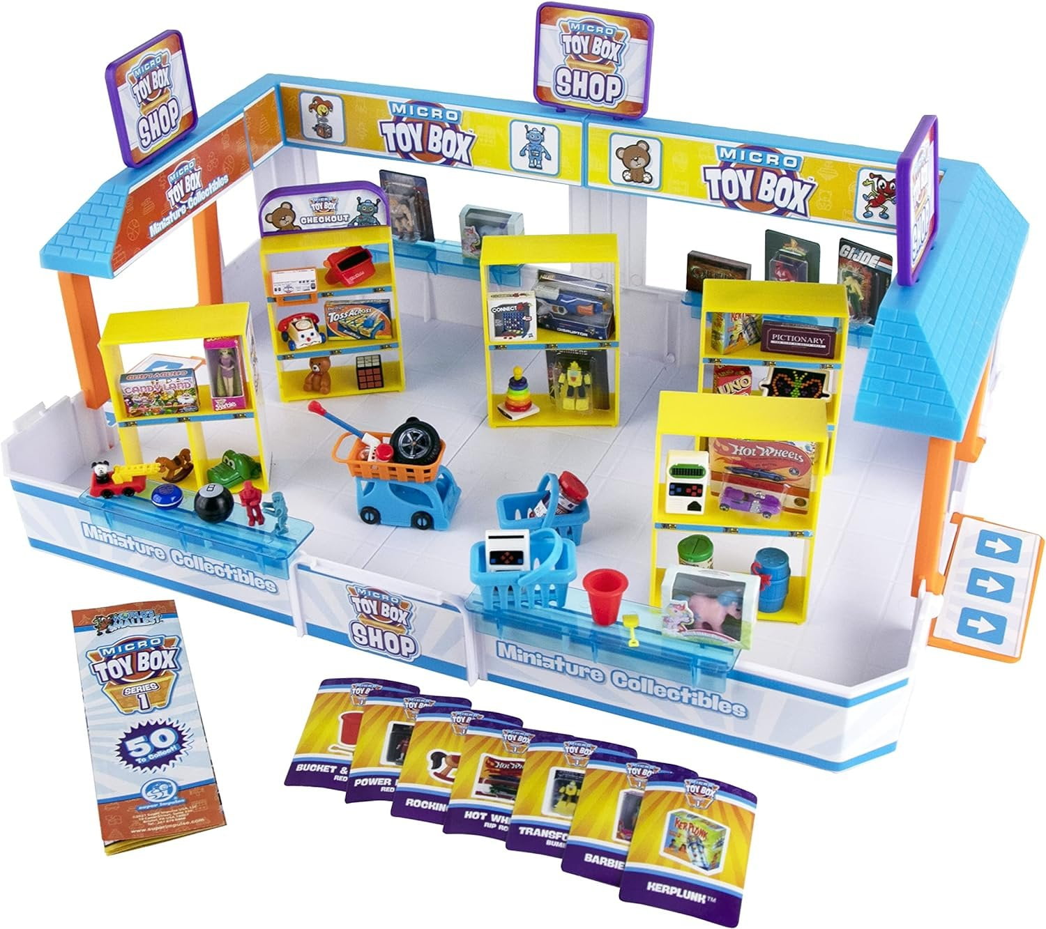 World's Smallest Micro Toy Box Store Playset, Multi - Walmart.com