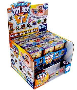 World's Smallest Micro Toybox Series 1 Mystery Box (27 Packs) - Walmart.com