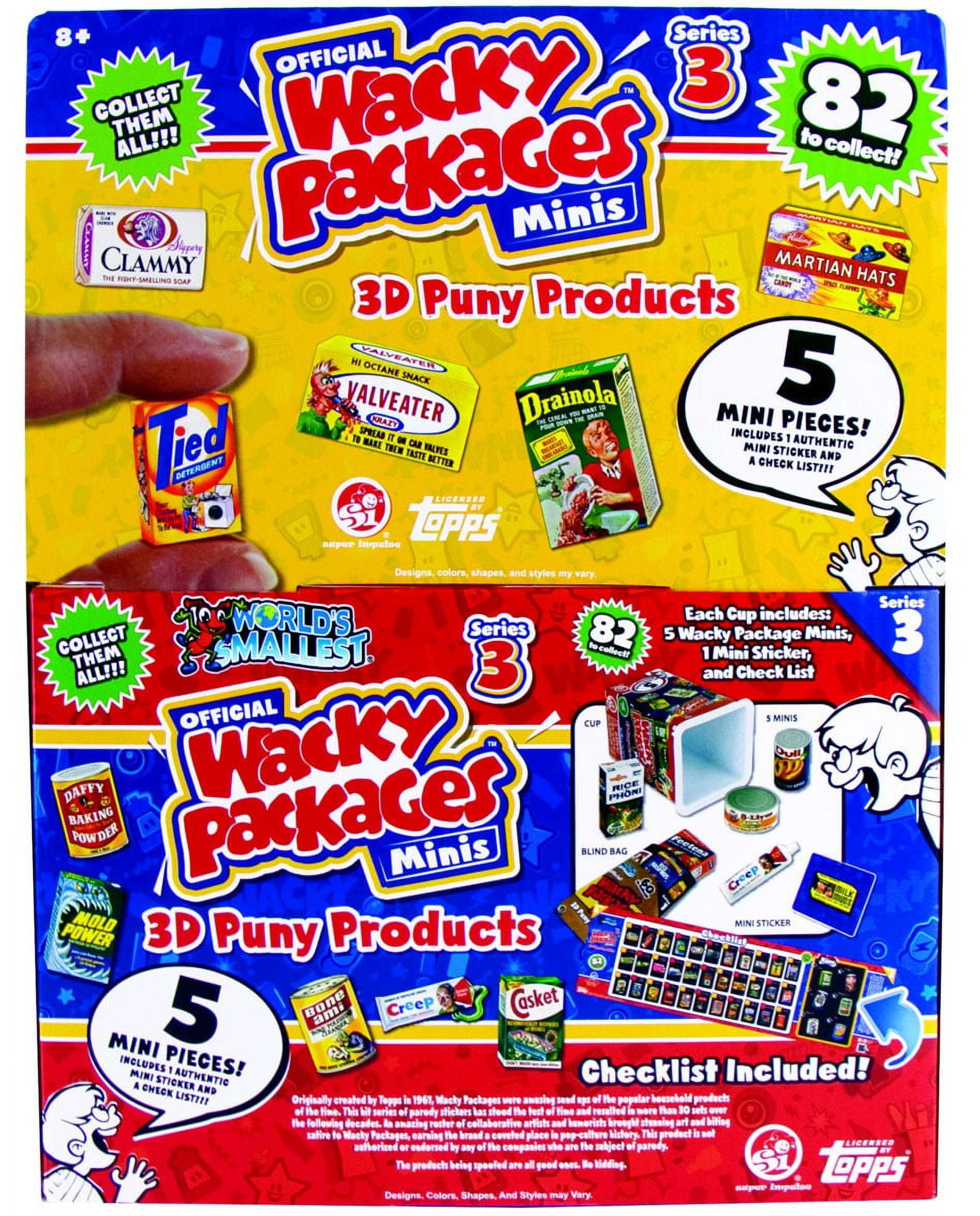 World's Smallest Minis Series 3 Mystery Pack (5 Pieces) - 3D Toys ...