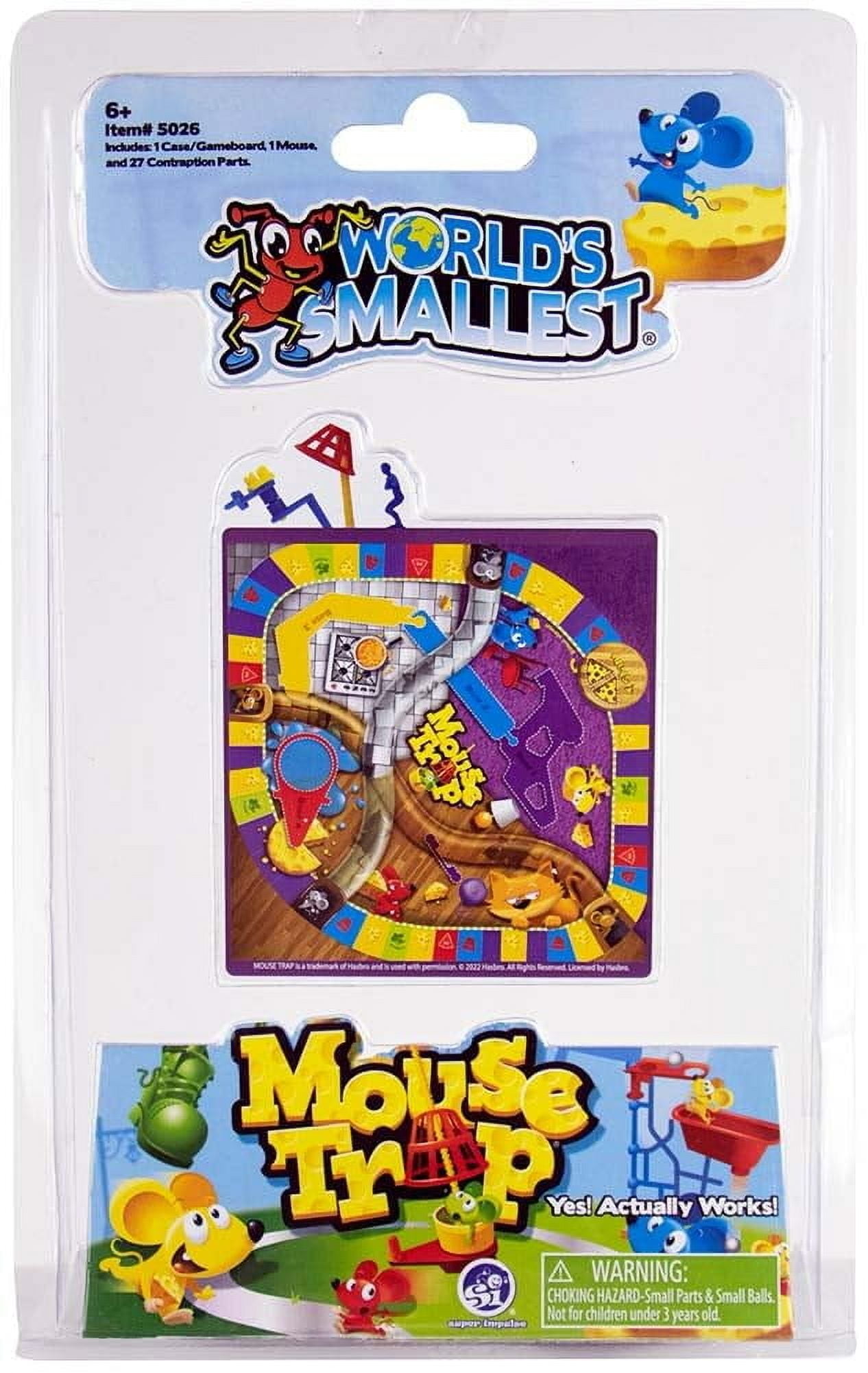 World's Smallest Mouse Trap MMF7 Game, Miniature Gameboard, Mouse ...