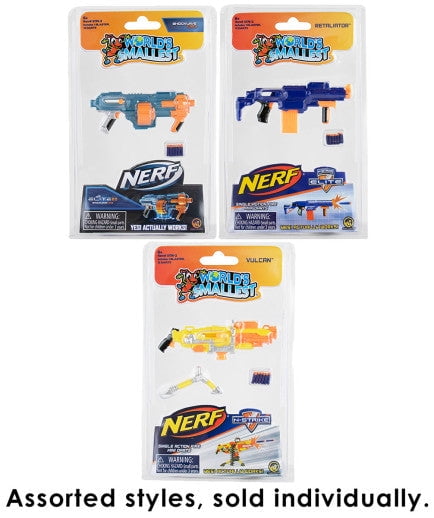 World's Smallest Nerf Elite 2.0 Blasters - Walmart.com