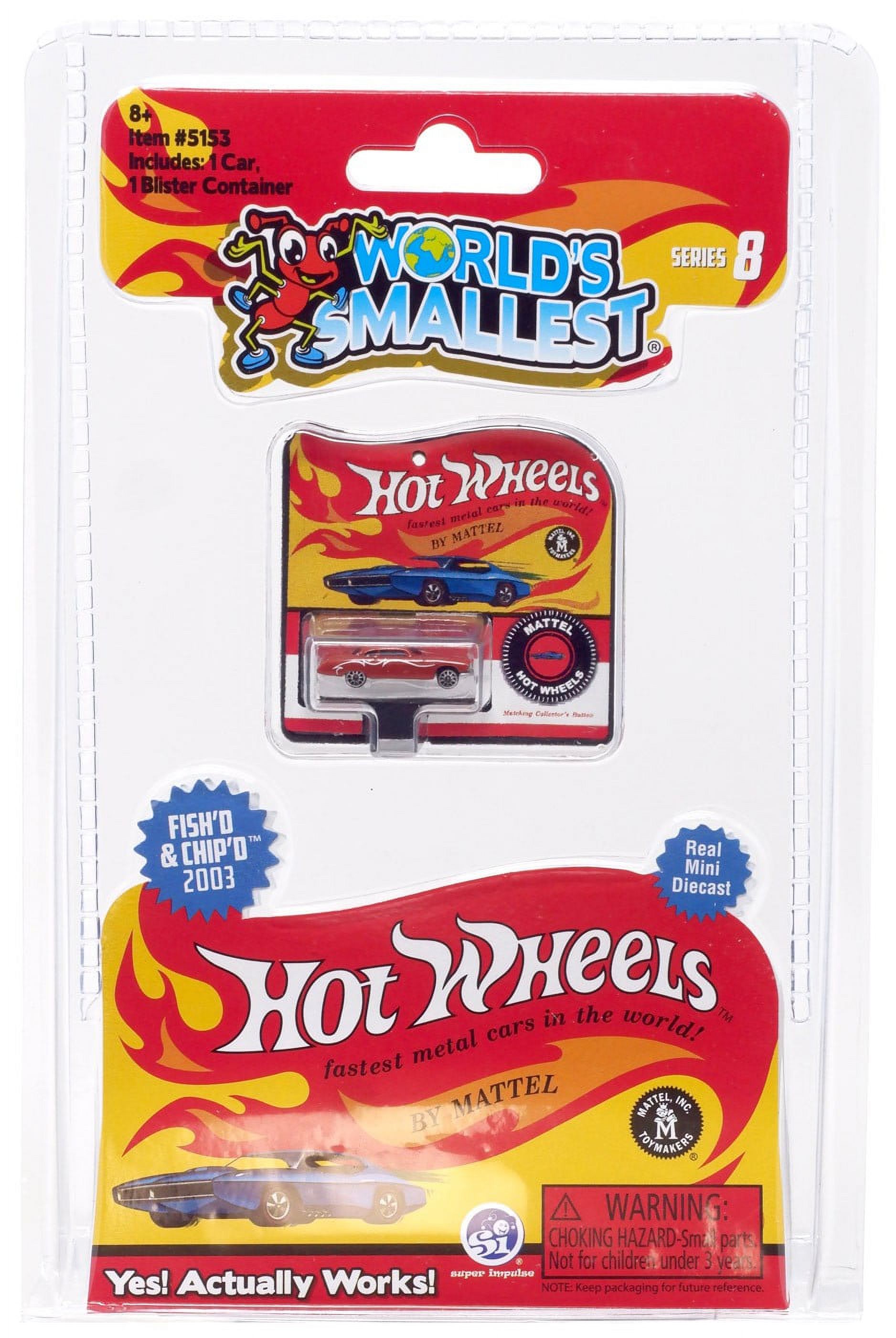 World's Smallest Series 8 Fish'D & Chip'D 2003 Diecast Car - Walmart.com