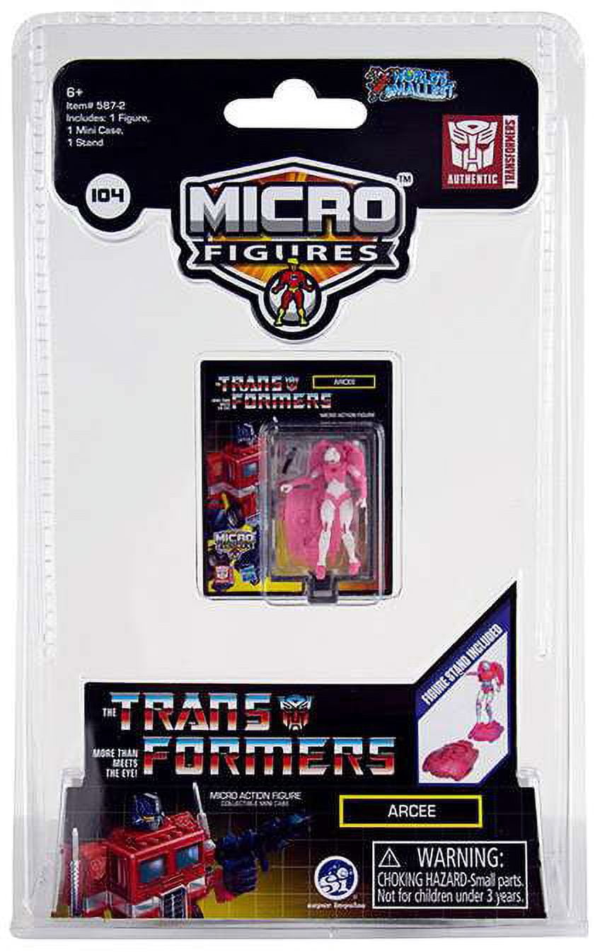 World's Smallest Transformers Series 2 Arcee Micro Figure - Walmart.com
