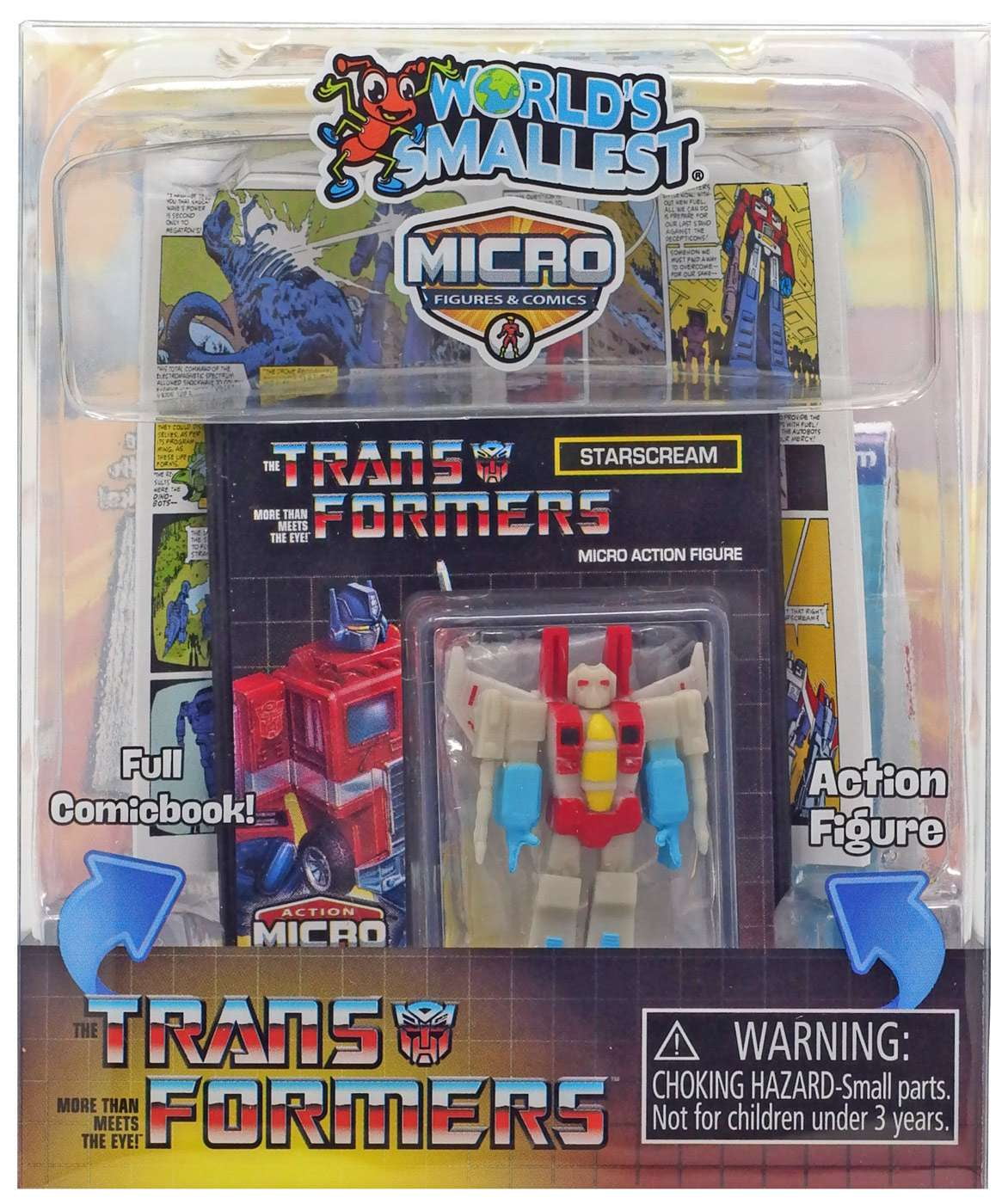 World's Smallest Transformers Starscream Action Collectible Mini Micro ...