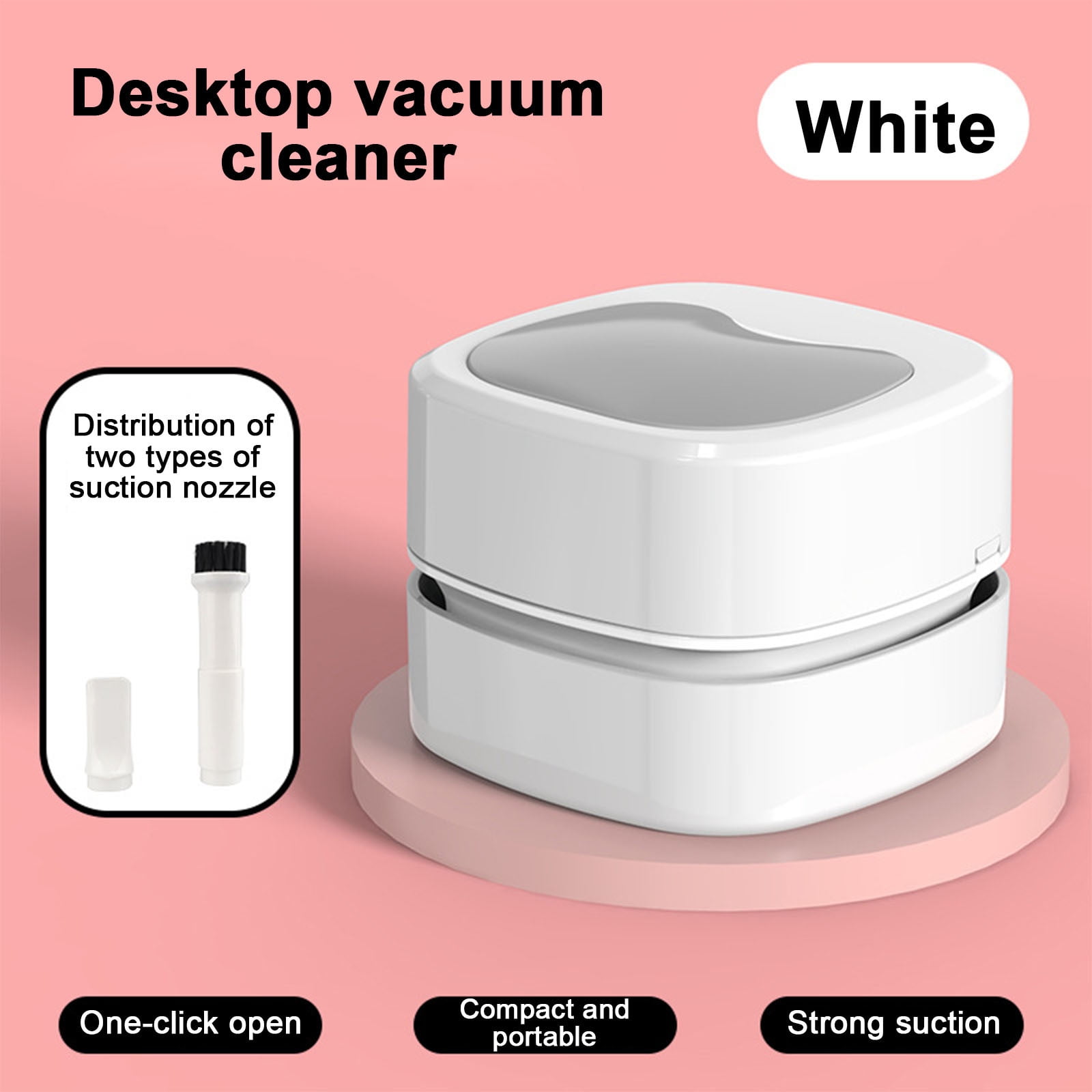 World's Smallest Vacuum Cleaner Mini Vacuum Desktop Vacuum Cleaner 360 ...